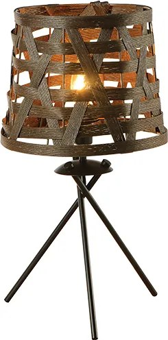 Stolní lampa Cane Brown