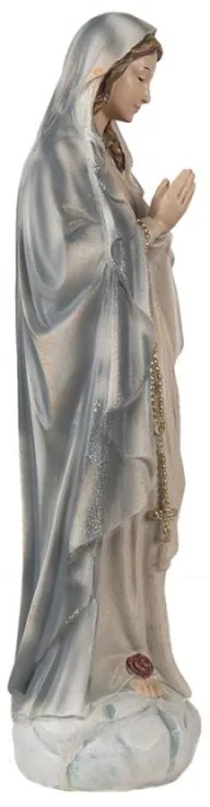 Socha panenky Marie v modrém plášti – 35 cm