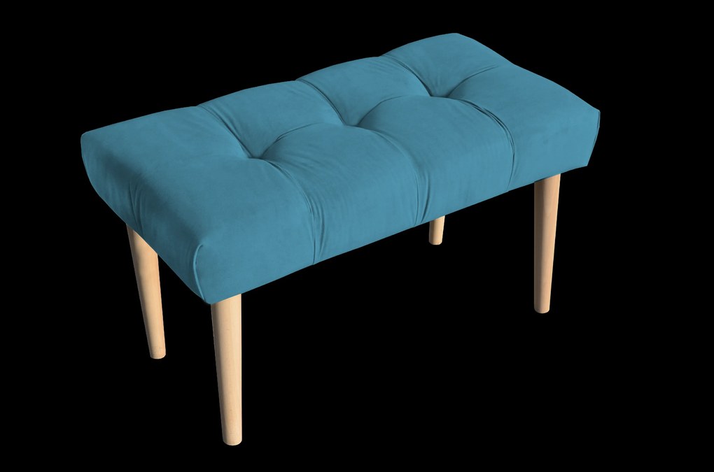 Eka Lavice Skam 60x40 cm Barva látky Trinity: Modrá (Trinity 2313)