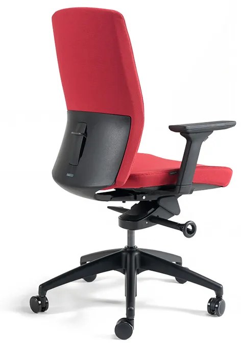 Office Pro Kancelářská ergonomická židle BESTUHL J2 BP — více barev, bez podhlavníku Černá 201