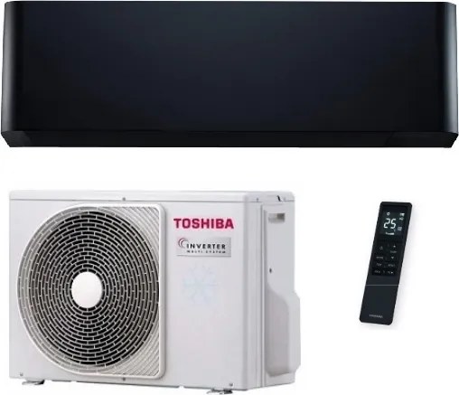 Klimatizace Toshiba Shorai Curve black 1+1 3,5kW R32
