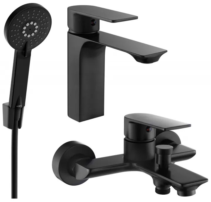 Mexen Alexa R40 vana set, černý - 71203R40-70