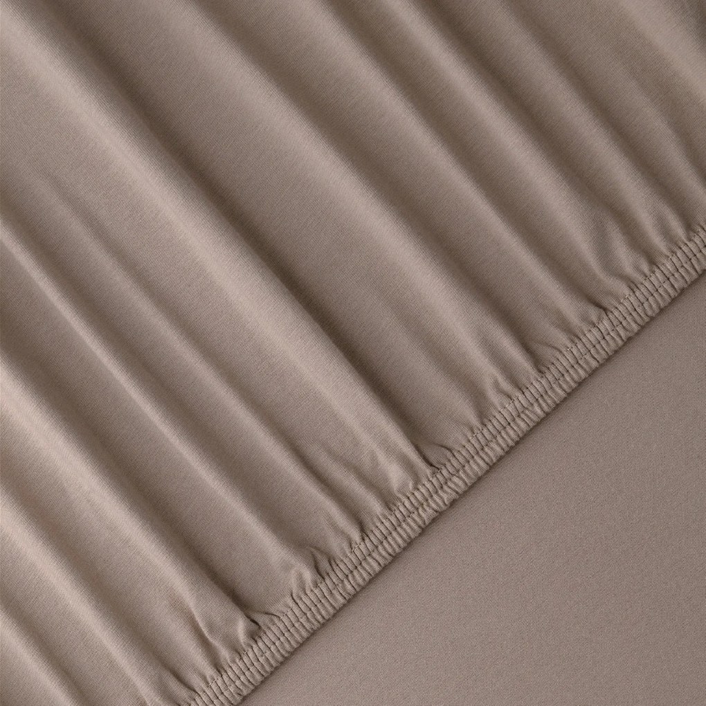 Florella Prostěradlo Avance Jersey Elastan Koreander, 180x200-220 cm