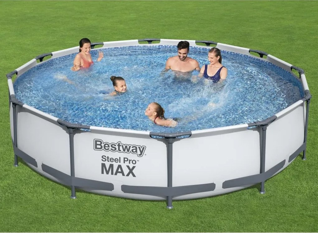 Bestway Bazén Steel Pro MAX s příslušenstvím 366 x 76 cm [3202542]