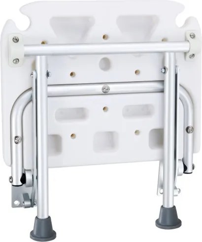 skládací sedátko do sprchy PE 39,9 × 37,6 cm nástěnná sprchová lavice 226,8 kg