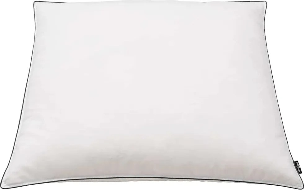 Polštáře 2 ks výplň z prachového peří/peří těžké 80x80 cm bílé 132890