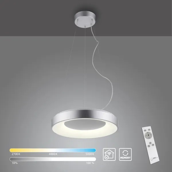 JUST LIGHT. 17075-21-LED Stmívatelný lustr na lanku KETO ANIKA LED/26,5W/230V+DO