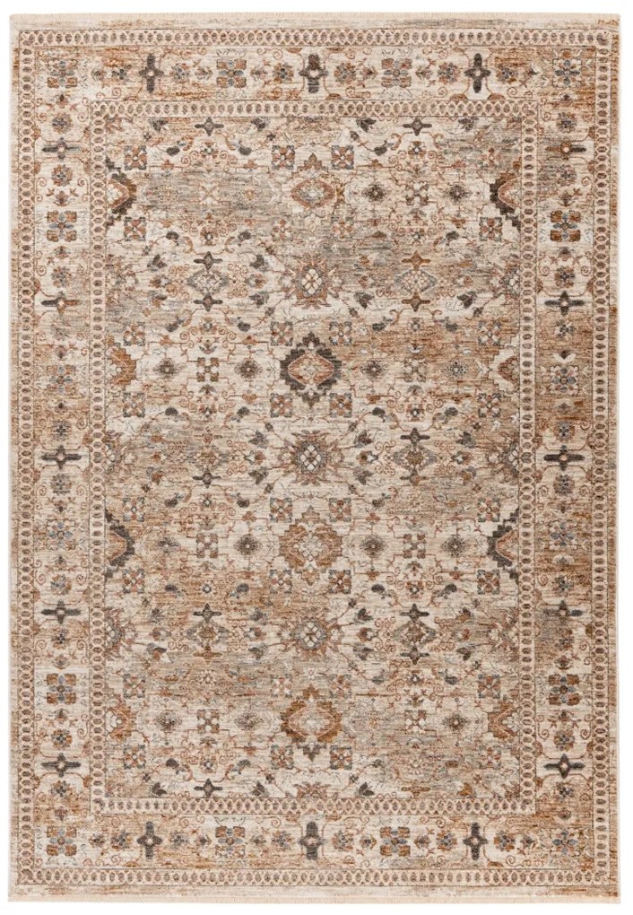 Obsession, Kusový koberec Laos 465 Beige, 160x230, béžová, chodba / předsíň