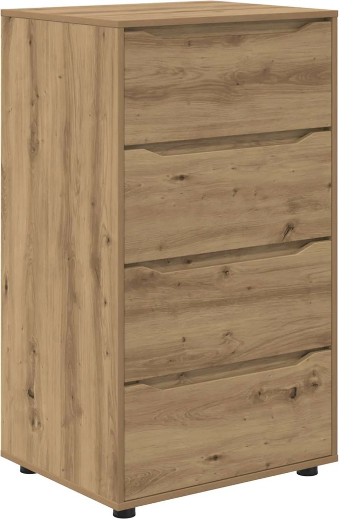 Úložné skříně 60 x 48 x 105 cm Kompozitní dřevo Artisanový dub 3406244