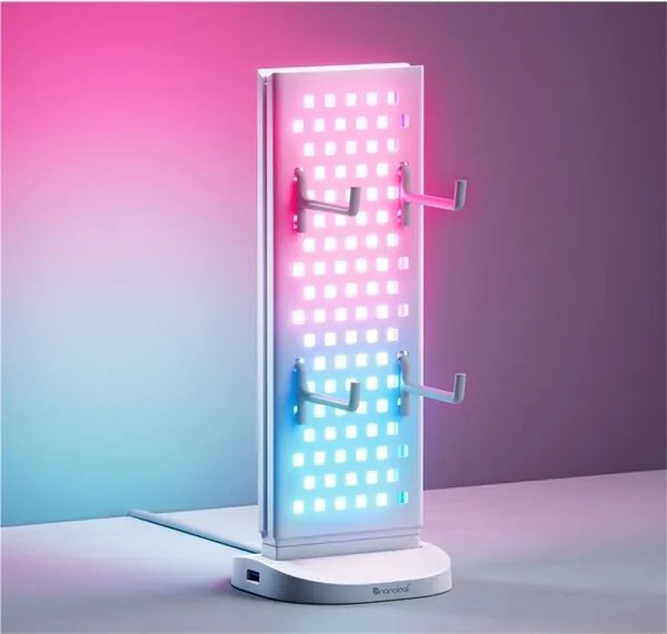 Nanoleaf Pegboard Desk Dock stolní dokovací stanice bílá