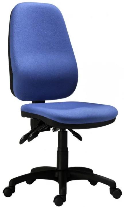 ANTARES 1540 ASYN - Kancelářská židle  - koženka modrá