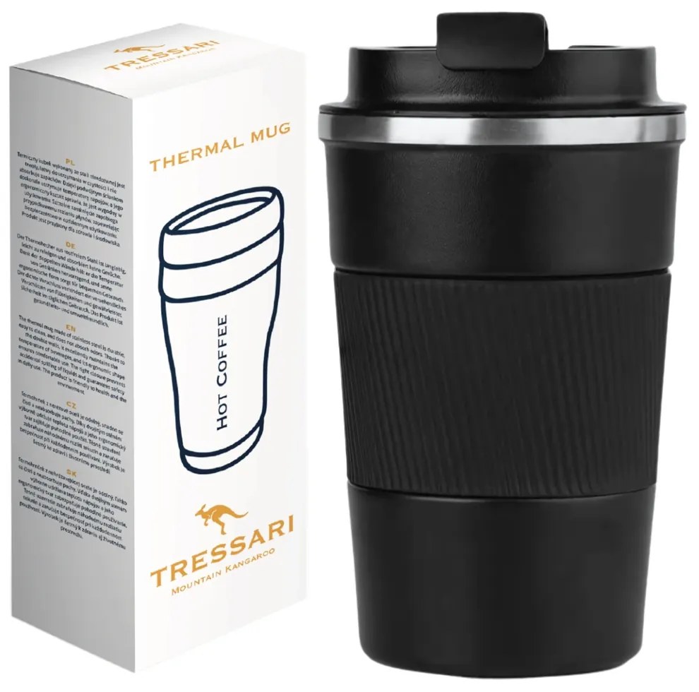 Camerazar Termohrnek velký termoska 510ML COFFEE na kávu vzduchotěsný