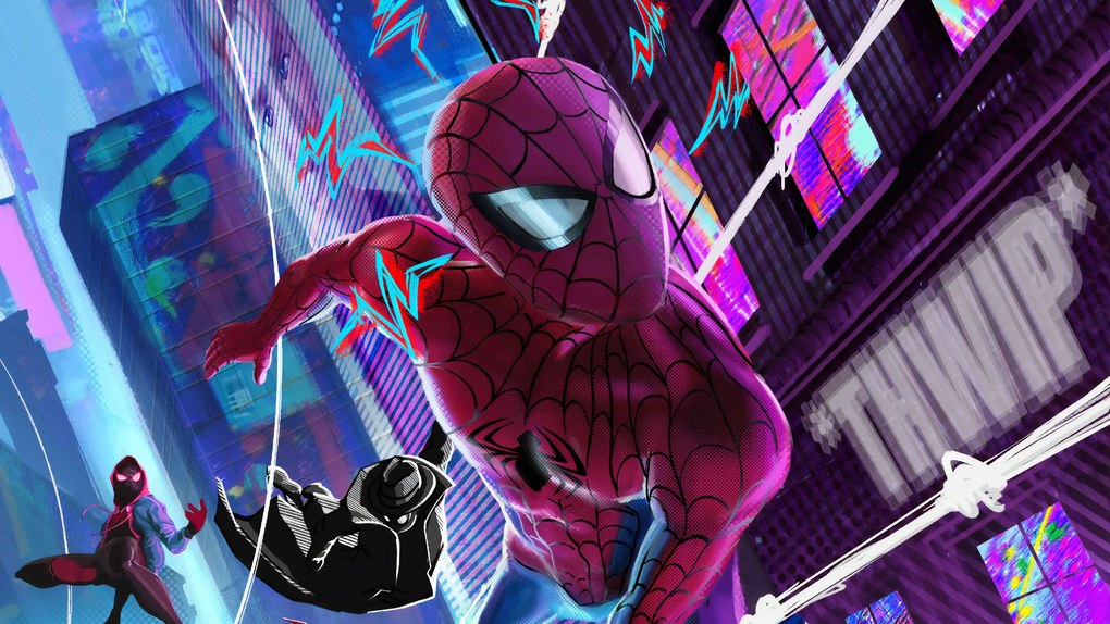 PRIMA Foto dárky Spider-Man: Into The Spider-Verse Velikost: 90 x 50 cm