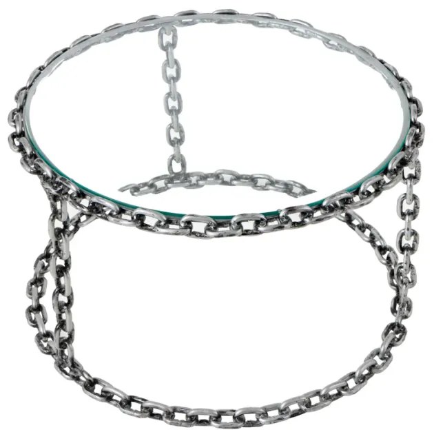 Massive home | Konferenční stolek CHAIN 65 CM stříbrný