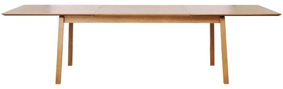 Rozkládací jídelní stůl s deskou v dubovém dekoru 95x190 cm Bari – Unique Furniture