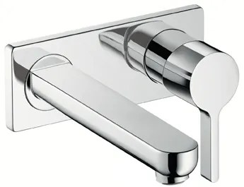 Hansgrohe METRIS S Páková umyvadlová baterie pod omítku DN15, výtok 225 mm, chrom 31163000