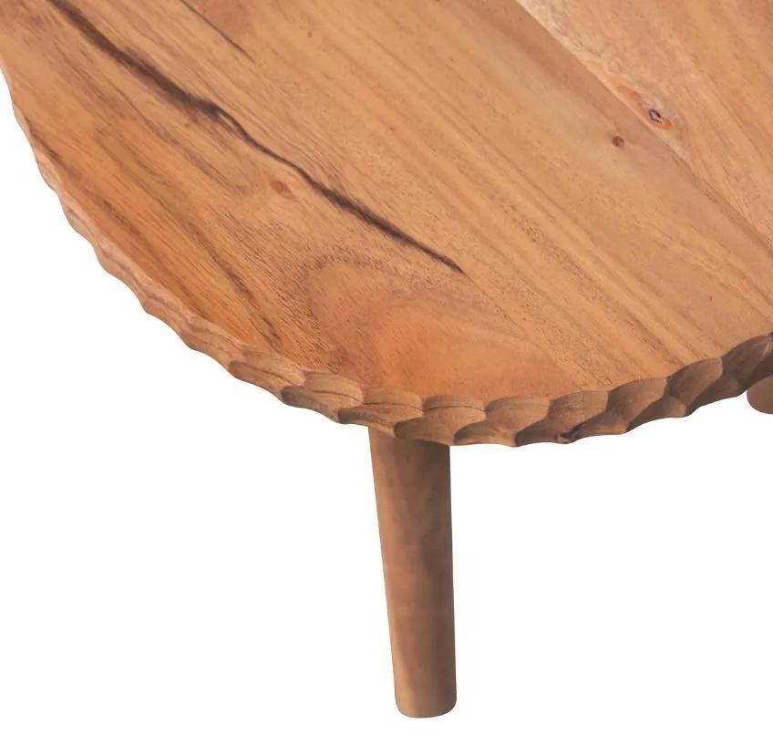 OnaDnes -20% Hoorns Akátový odkládací stolek Zina 31,5 cm