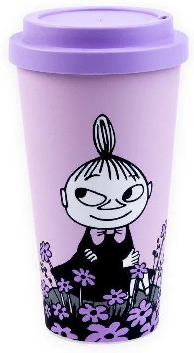 Cestovní hrnek Little My Louka šeříkový 450ml, NordicBuddies Finsko
