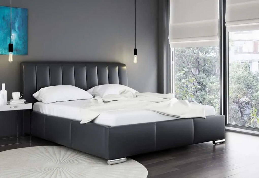 Čalouněná postel MILANO, 160x200, madryt 1100