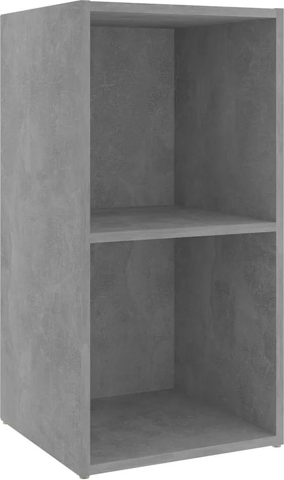 TV skříňky 4 ks betonově šedé 72x35x36,5 cm kompozitní dřevo 3079974