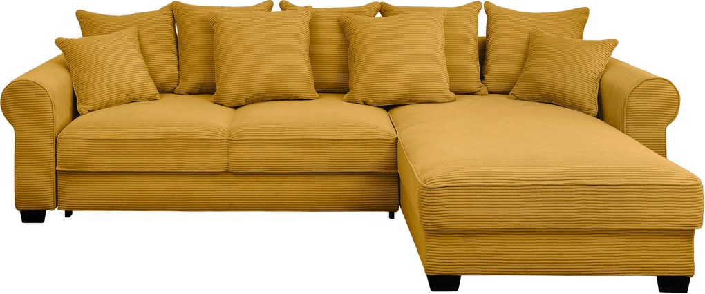 XXXLutz ROHOVÁ SEDAČKA, textil, žlutá MID.YOU - Sedací soupravy - 002220047322