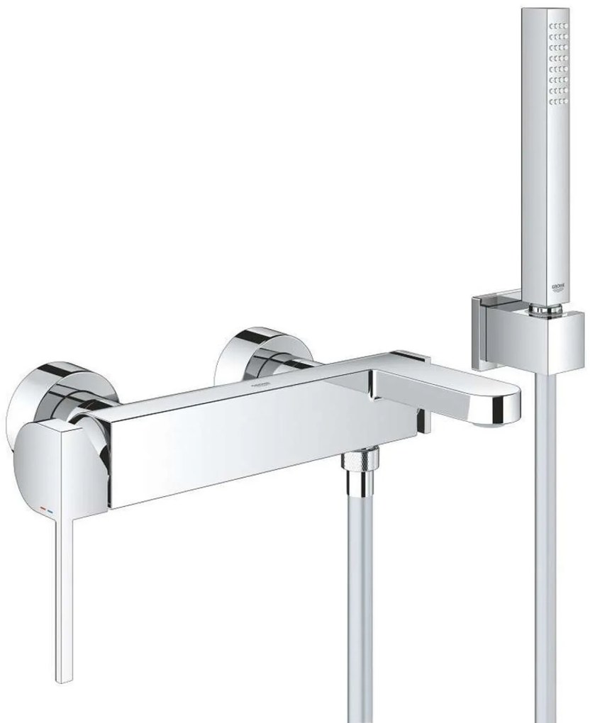 Grohe Plus - Vanová baterie s příslušenstvím, chrom 33547003