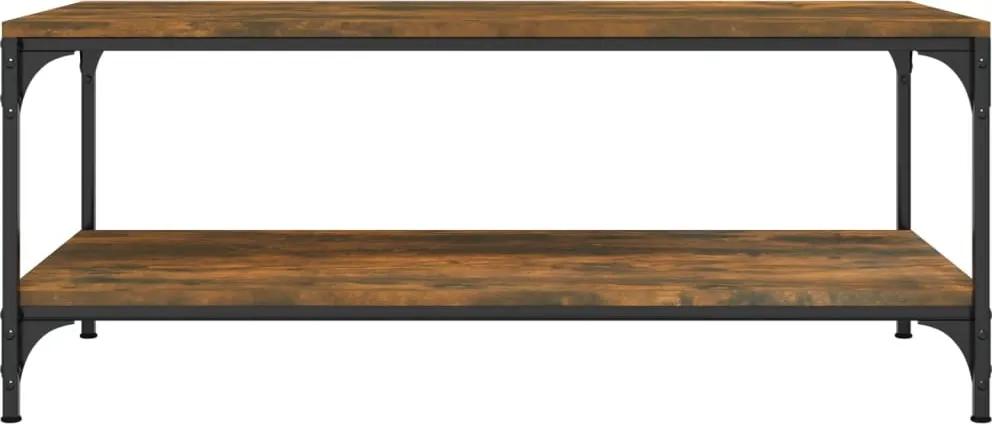 vidaXL Konferenční stolek 100x50x40 cm kompozitní dřevo [819364] Barva: Černá