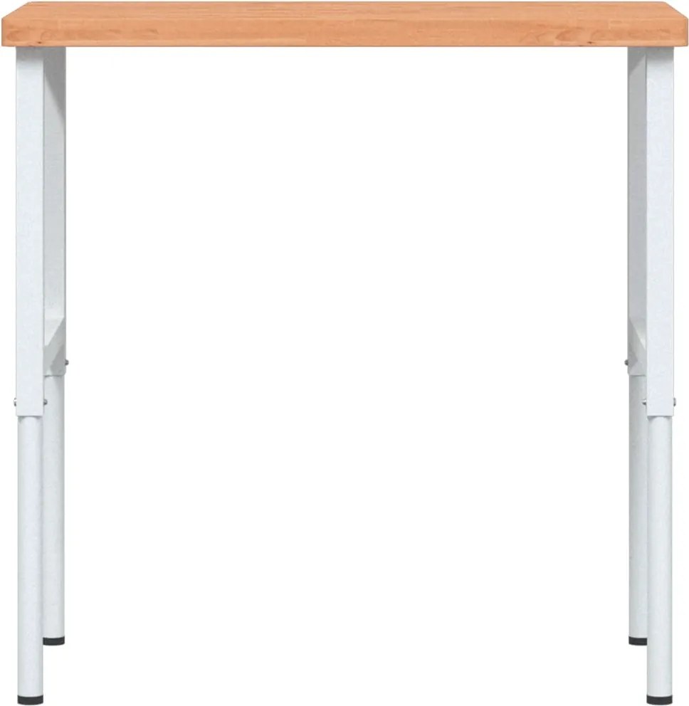 Pracovní stůl 100 x 60 x (73–99,5) cm masivní buk obdélníkový 3309707