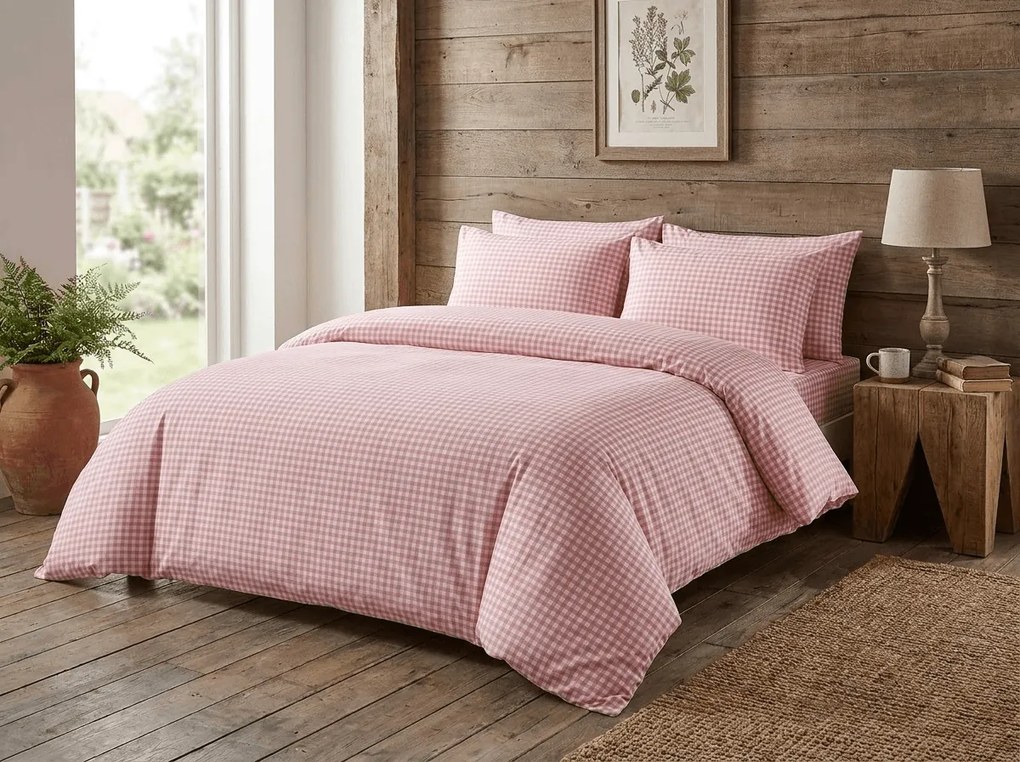Krepové povlečení PINK CUBIS růžové Rozměr povlečení: 70 x 80 cm | 140 x 200 cm
