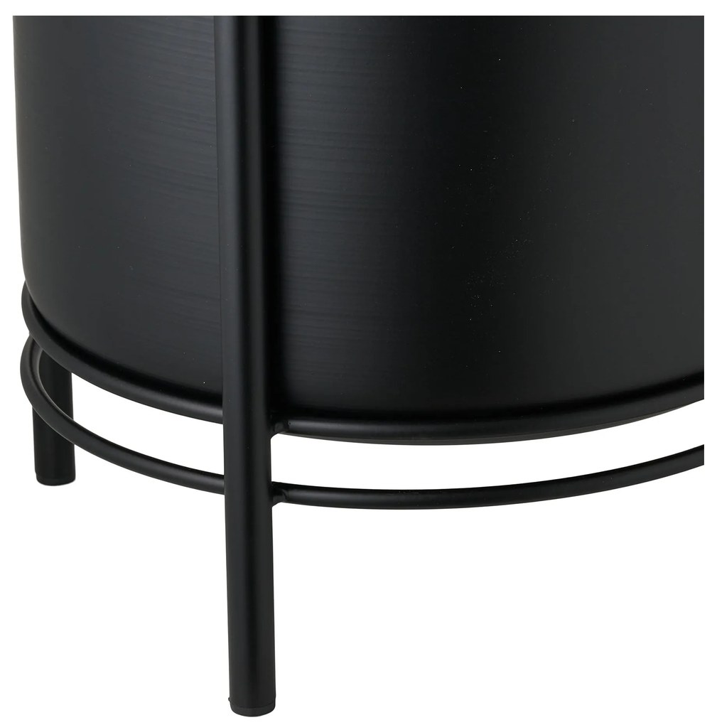 House Nordic Set dvou květináčů FLOWERPOT černý