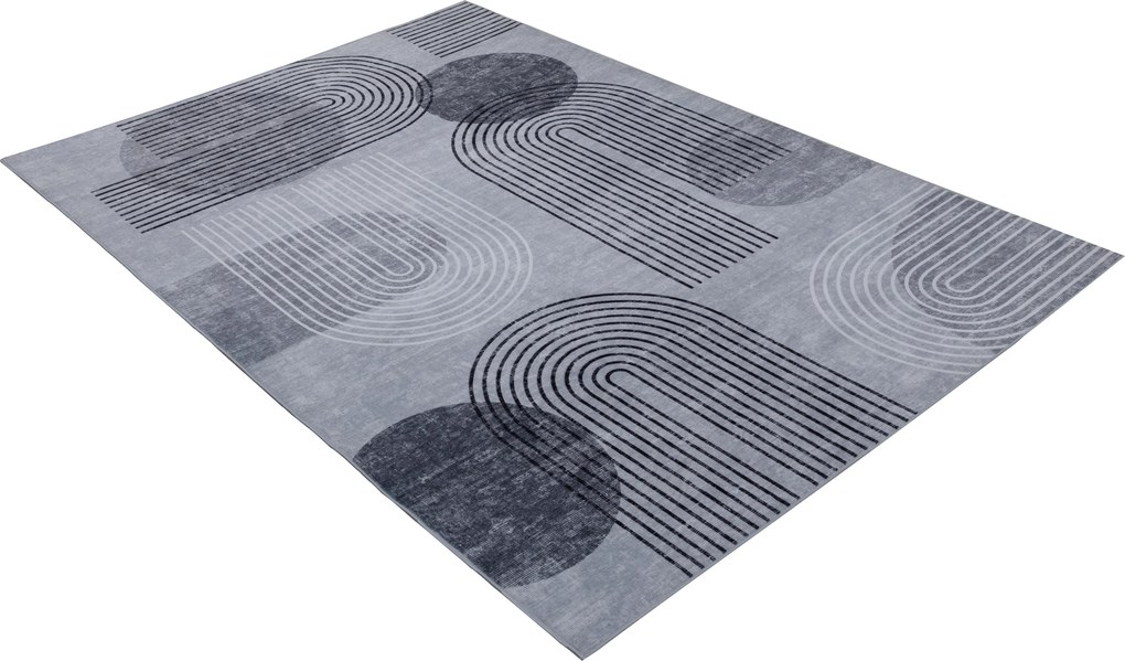 Obsession, Kusový koberec Avantgarde 101 Grey, 120x170, šedá, chodba / předsíň