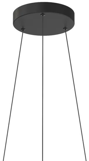 ONLI - LED Lustr na lanku MATE LED/40W/230V 4000K černá