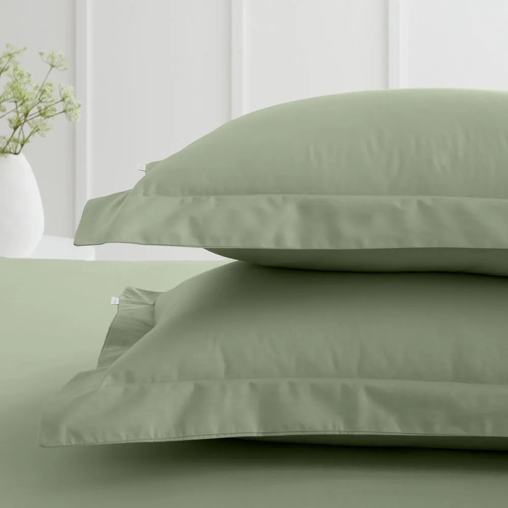 Povlaky na polštáře v sadě 2 ks z bavlněného perkálu 50x75 cm Cotton Percale – Bianca