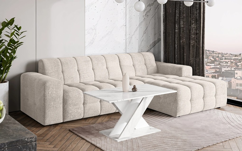 Prospero Konfereční stolek TOXX Kombinace barev: TOXX coffee table bianco marble white