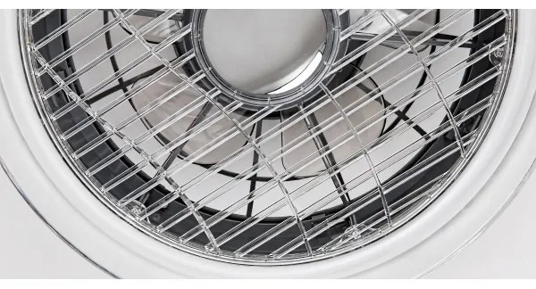 Rabalux - LED Stmívatelné stropní svítidlo s ventilátorem LED/30W/230V + DO