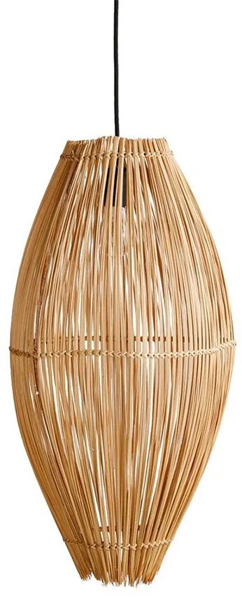 Bambusový lustr Fishtrap 66 cm přírodní