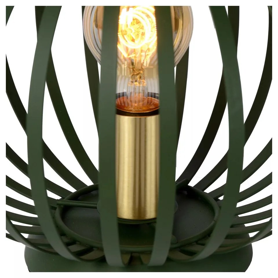 LUCIDE Stolní lampa MANUELA průměr 25,5 cm - 1xE27 - Green