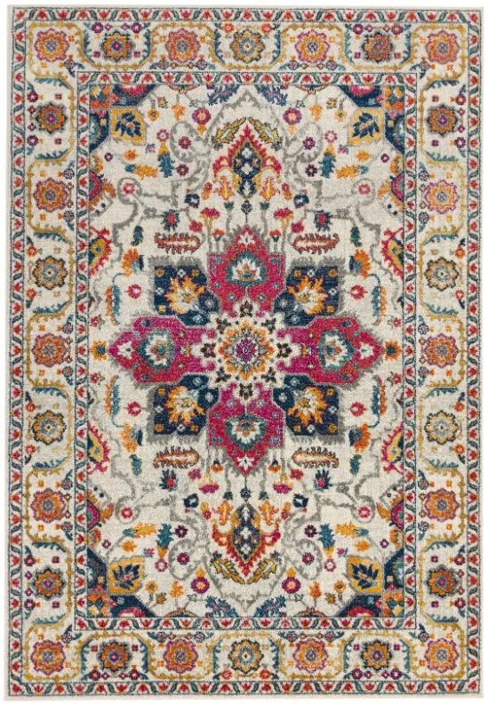 Barevný koberec Dinamo Oriental White Multi Rozměry: 200x290 cm