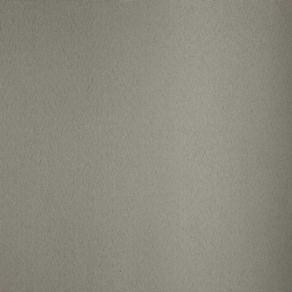 ZAHRADNÍ VODĚODOLNÝ ZÁVĚS NA POUTKÁCH GARDEN 155X220 CM STŘÍBRNÁ