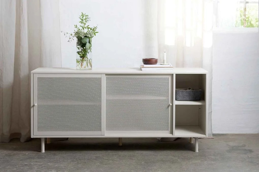 Designová komoda Taiyanna 160 cm šedá