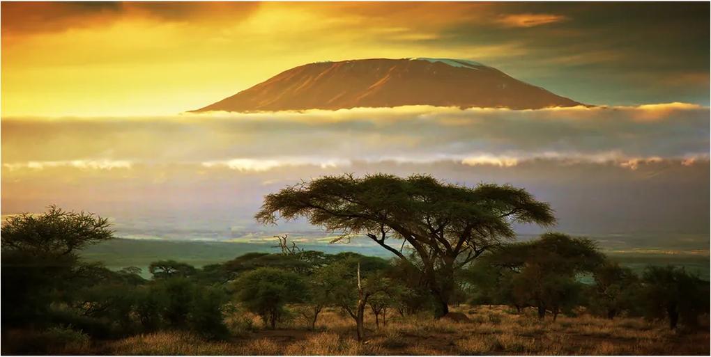 Fotoobraz na skle Kilimanjaro Kenya