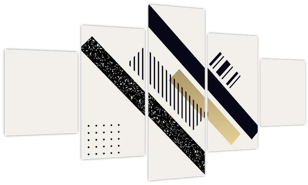 Obraz - Geometrické tvary N⁰5 (125x70 cm)