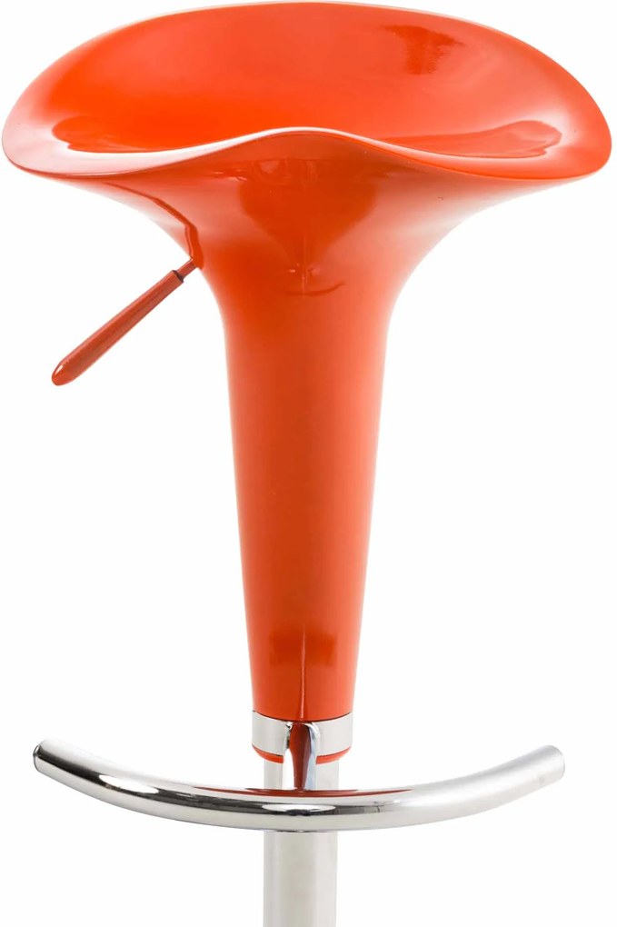 Barová židle Saddle – oranžová