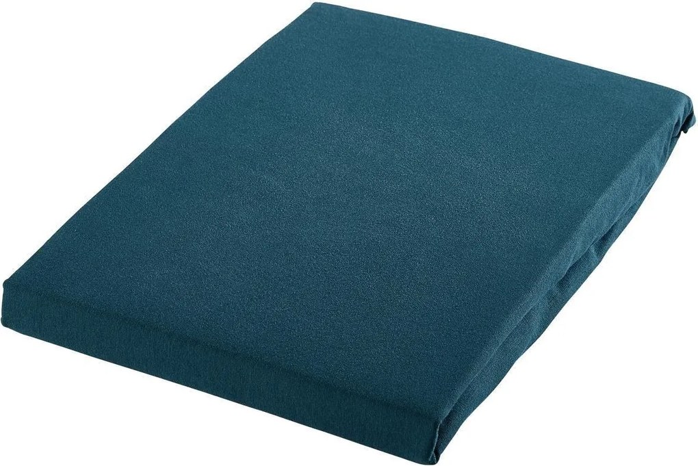 XXXLutz ELASTICKÉ PROSTĚRADLO, žerzej, petrolej, 120-130/200-220 cm Novel - Prostěradla - 005054003706