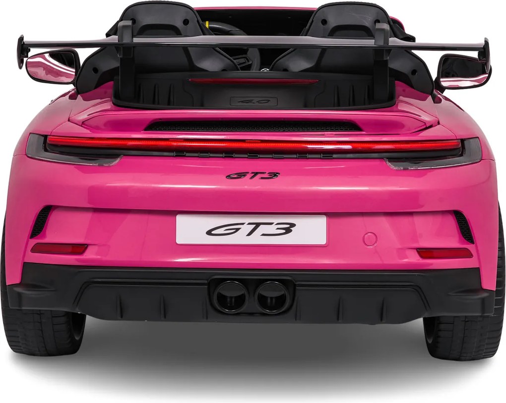 Ramiz Dětské závodní auto Porsche 911 GT3 STRONG MP4 růžové