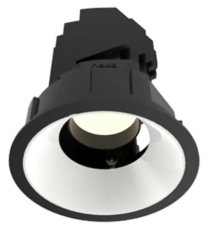 Vestavné nastavitelné svítidlo Sense Round Black Průměr: 137 mm, Teplota chromatičnosti / Stmívání: 3000 Kelvinů / Stmívatelné fázově, Úhel…