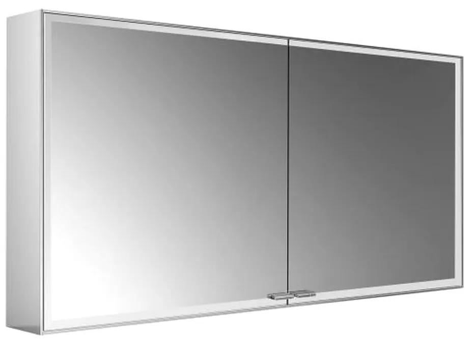 Emco Prestige 2 - Nástěnná zrcadlová skříň 1288 mm se světelným systémem, zrcadlová 989708009