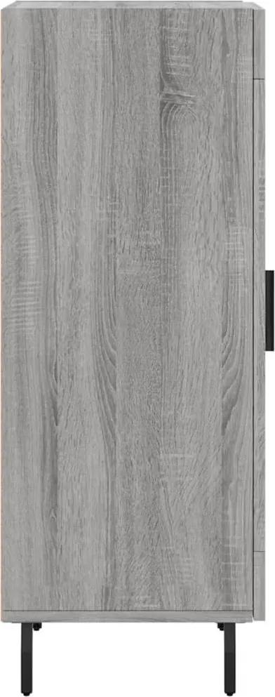 vidaXL Příborník 34,5 x 34 x 90 cm kompozitní dřevo [828818] Barva: bílá s vysokým leskem
