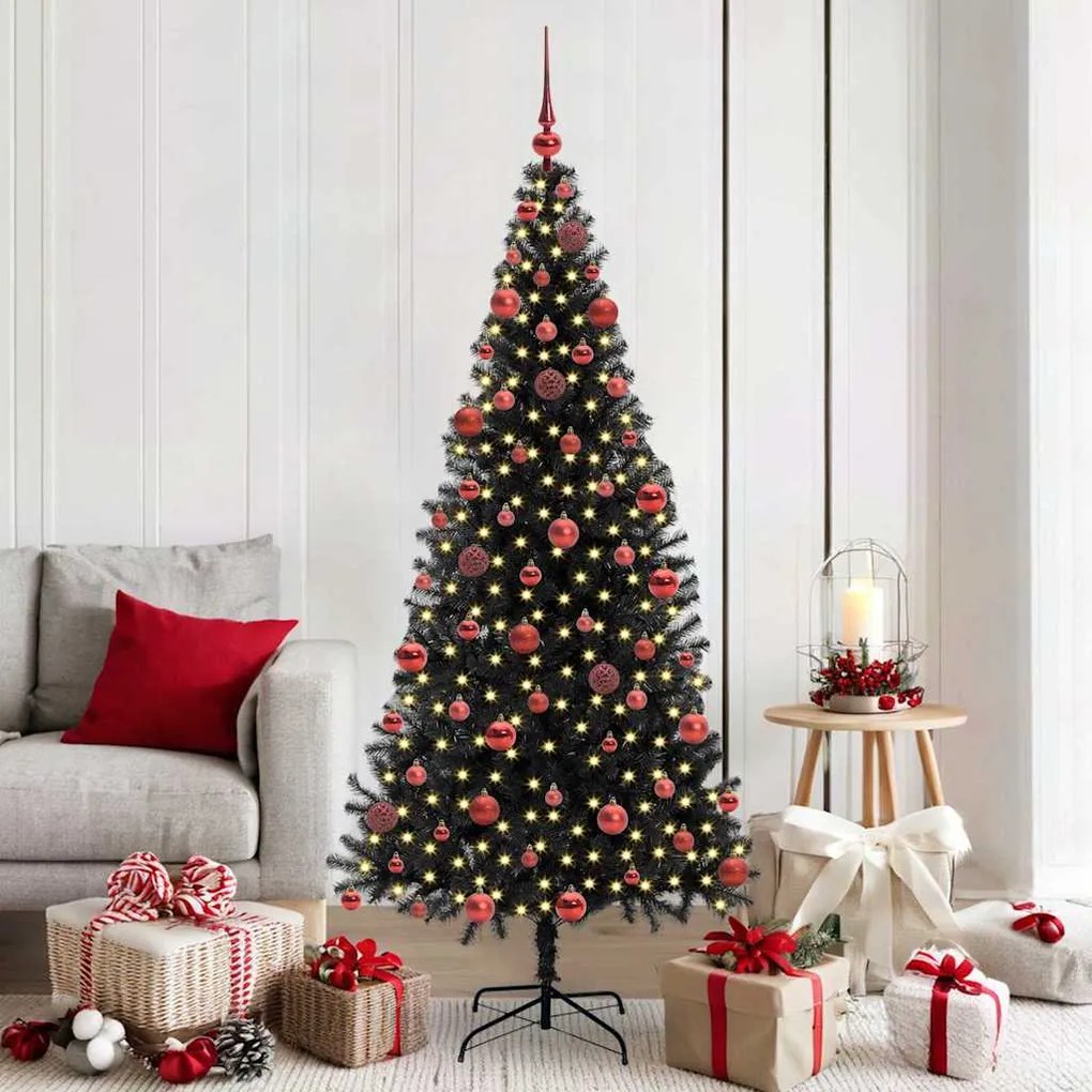 Vánoční stromeček Černá 180 cm PVC 3396478