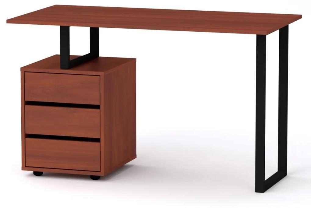 Psací stůl LOFT-2 ABS (Barva dřeva: kalvados)